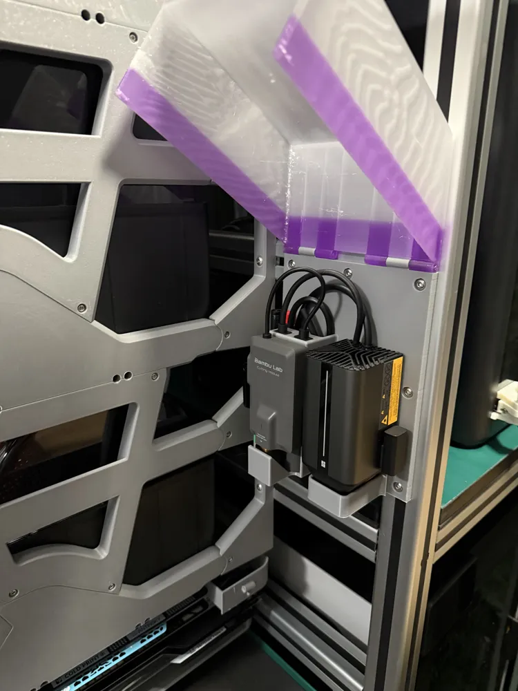 H2D 10w/40w laser, blade cutting, pen module wall-mounted full storage ...