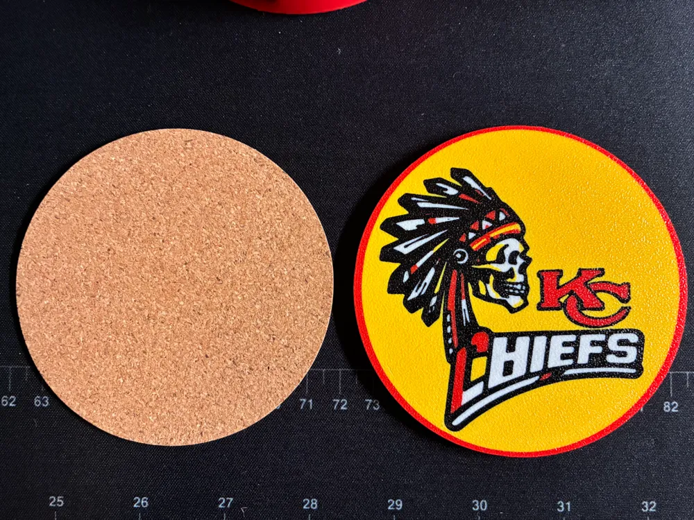 Kansas City Chiefs Indian Coaster by Galaxy3DPrinting MakerWorld ...