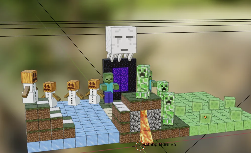 ancient minecraft world by 3D UNIVERSE MakerWorld: Download Free 3D Models