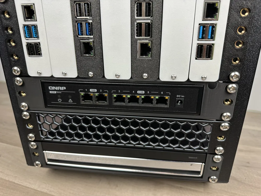 1U Ventilation Panel for 10" Rack by mklements MakerWorld: Download ...