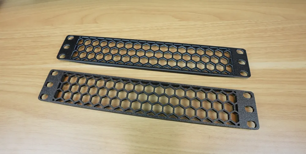 1U Ventilation Panel for 10" Rack - Free 3D Print Model - MakerWorld
