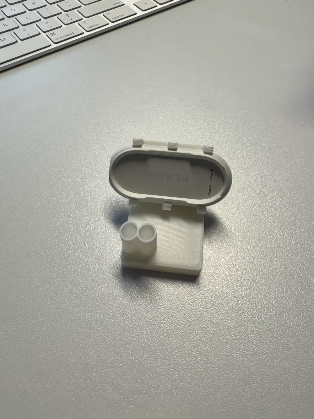 Plaud AI Pin Desk Holder with AirPods Pro 2 Mount by user_2705847749 ...