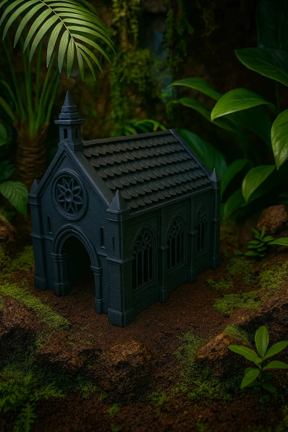 Cathedral Reptile Hide Decoration - Free 3D Print Model - MakerWorld