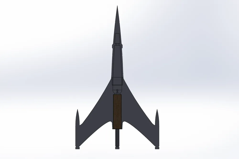 Sci-fi Model Rocket - Free 3D Print Model - MakerWorld