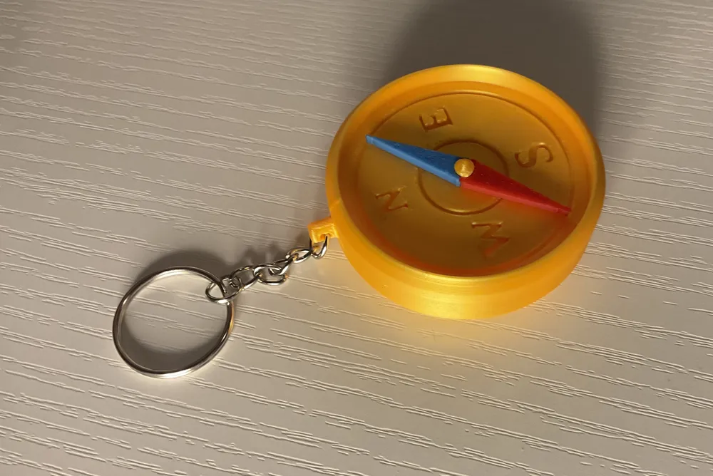 Model Compass with Spinning Needle! - Free 3D Print Model - MakerWorld