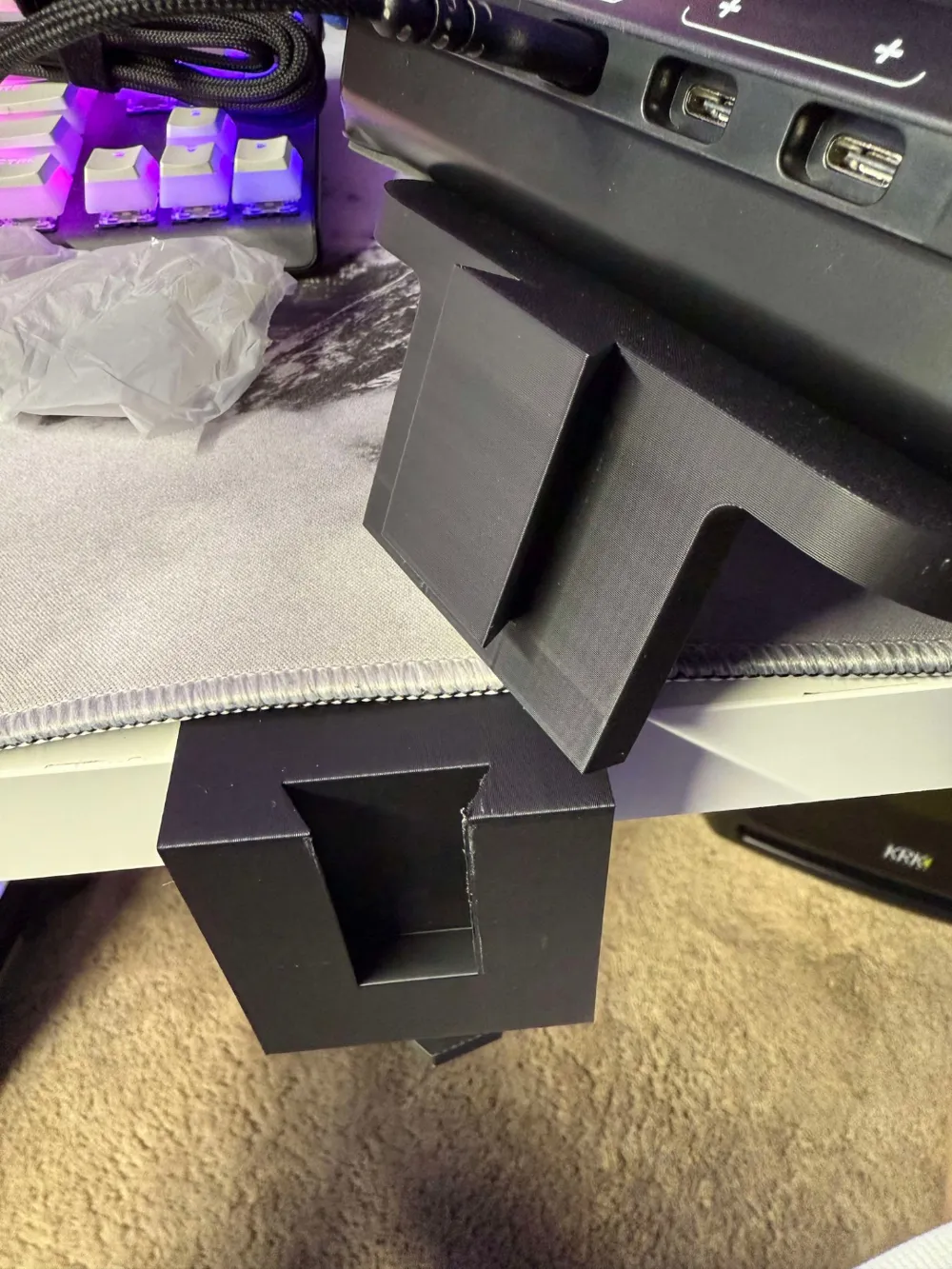 Turtle Beach Velocityone Flight Stick Desk Clamp - Free 3D Print Model ...