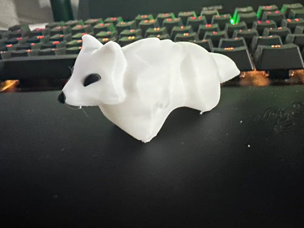 Rimworld - Artic Wof - Free 3D Print Model - MakerWorld