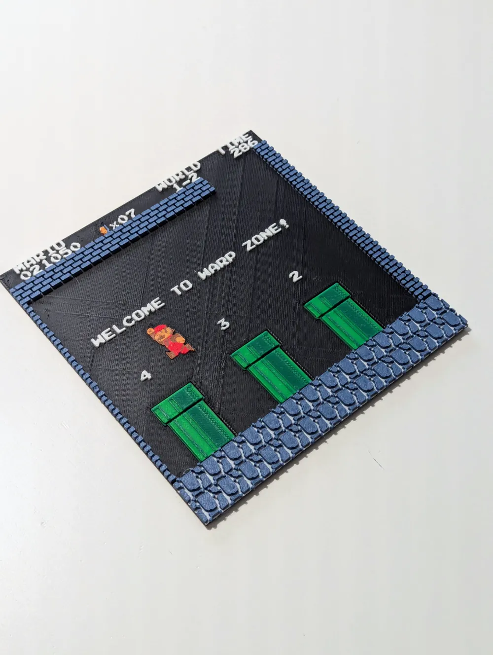 Welcome to Warp Zone - Super Mario Bros NES by mmora MakerWorld ...