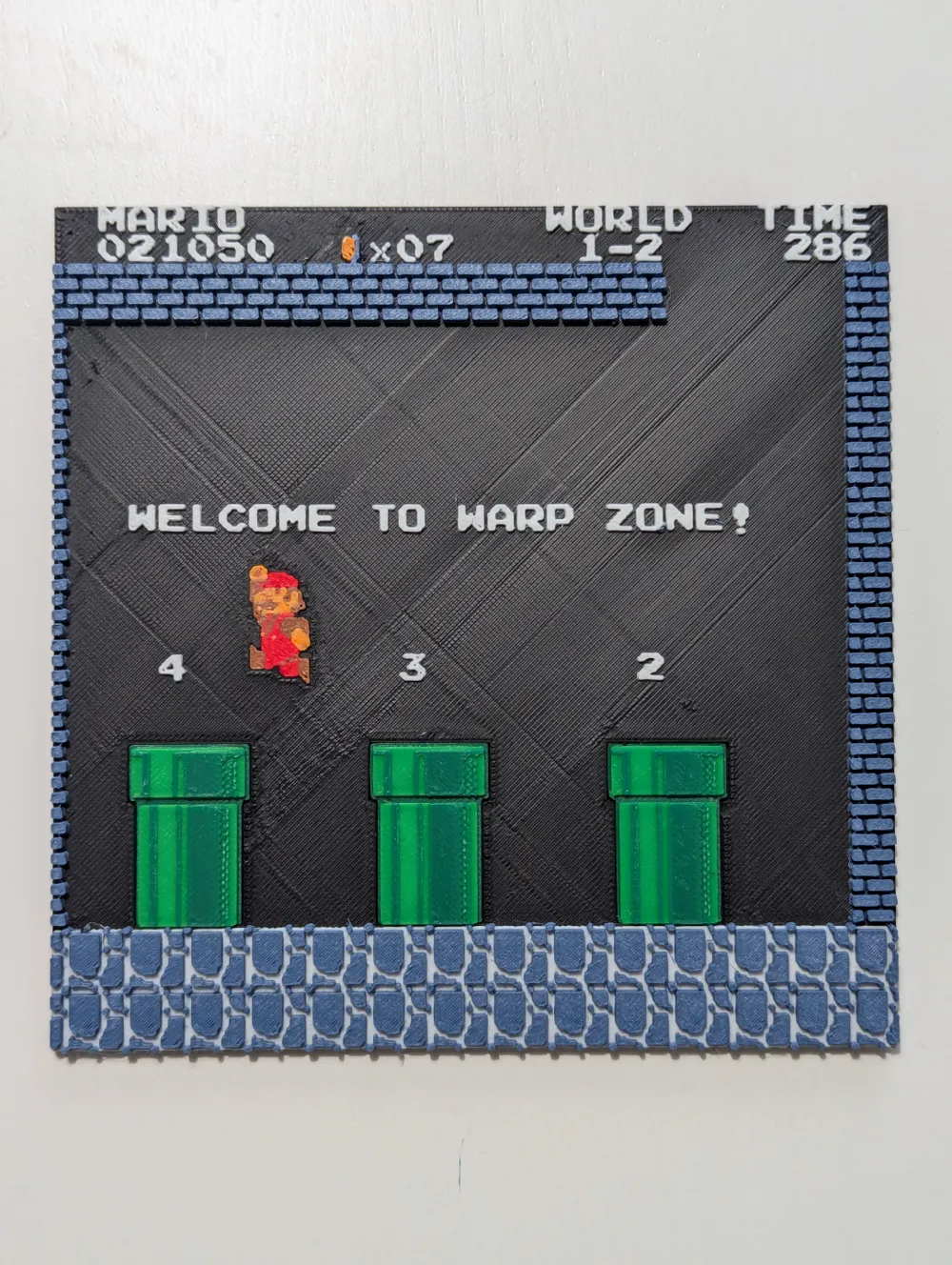Welcome to Warp Zone - Super Mario Bros NES by mmora MakerWorld ...