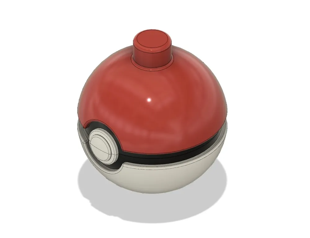 X-Mas Pokeball Treehanger by Sakul - MakerWorld
