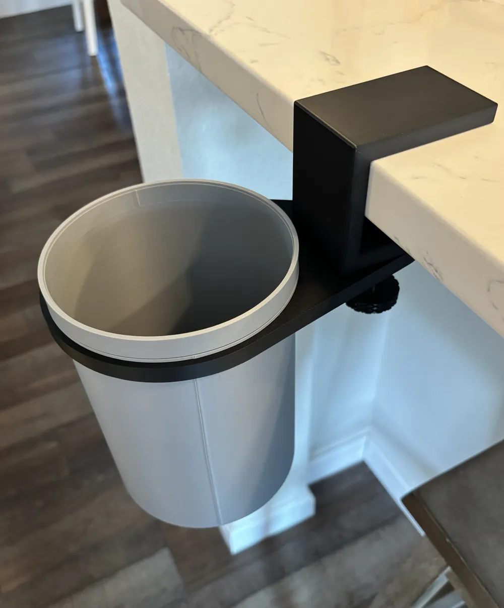 Swing Away Desk Trash Bin - Free 3D Print Model - MakerWorld