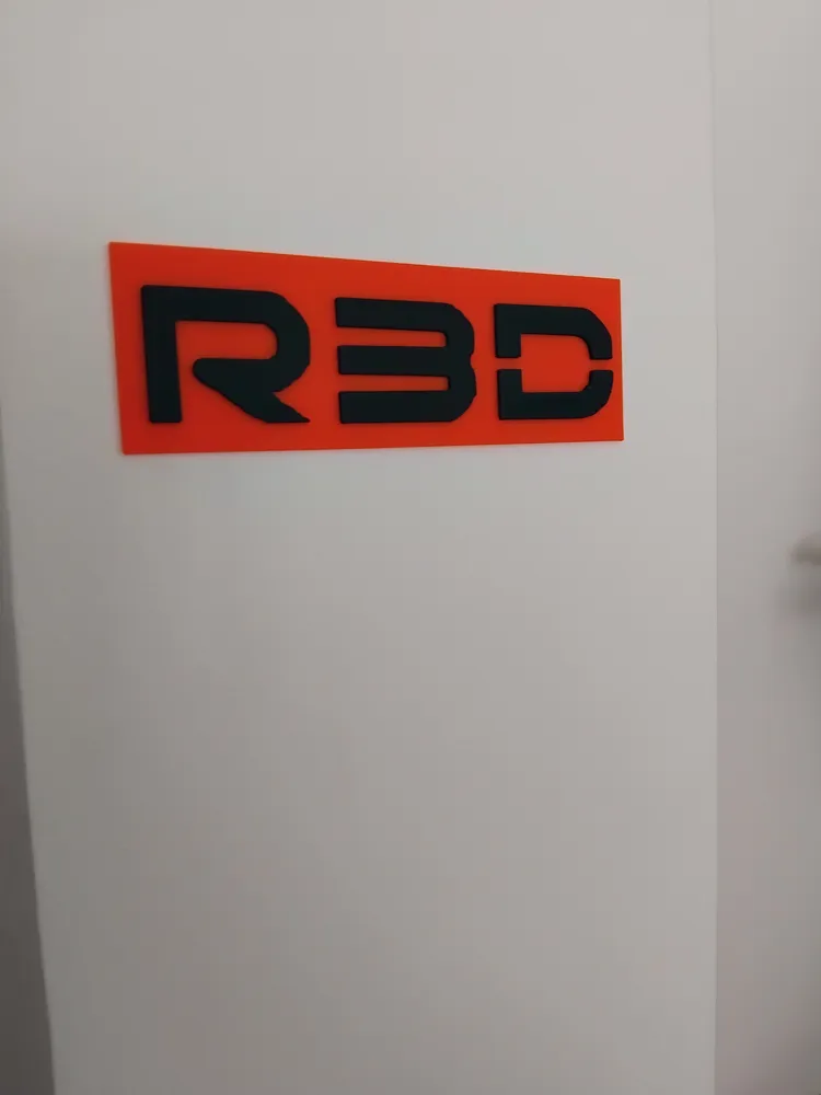 Logo R3D filament - Free 3D Print Model - MakerWorld