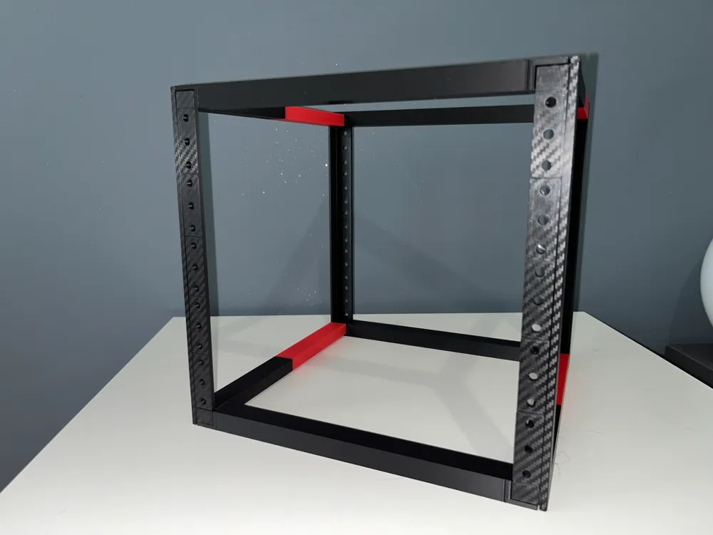 10-inch 5U Fully 3D-Printed Rack Cabinet Project by Szczybyrybobry ...