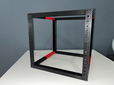 10-inch 5U Fully 3D-Printed Rack Cabinet Project by Szczybyrybobry ...