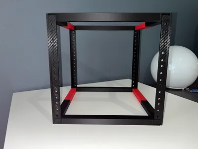 10-inch 5U Fully 3D-Printed Rack Cabinet Project by Szczybyrybobry ...