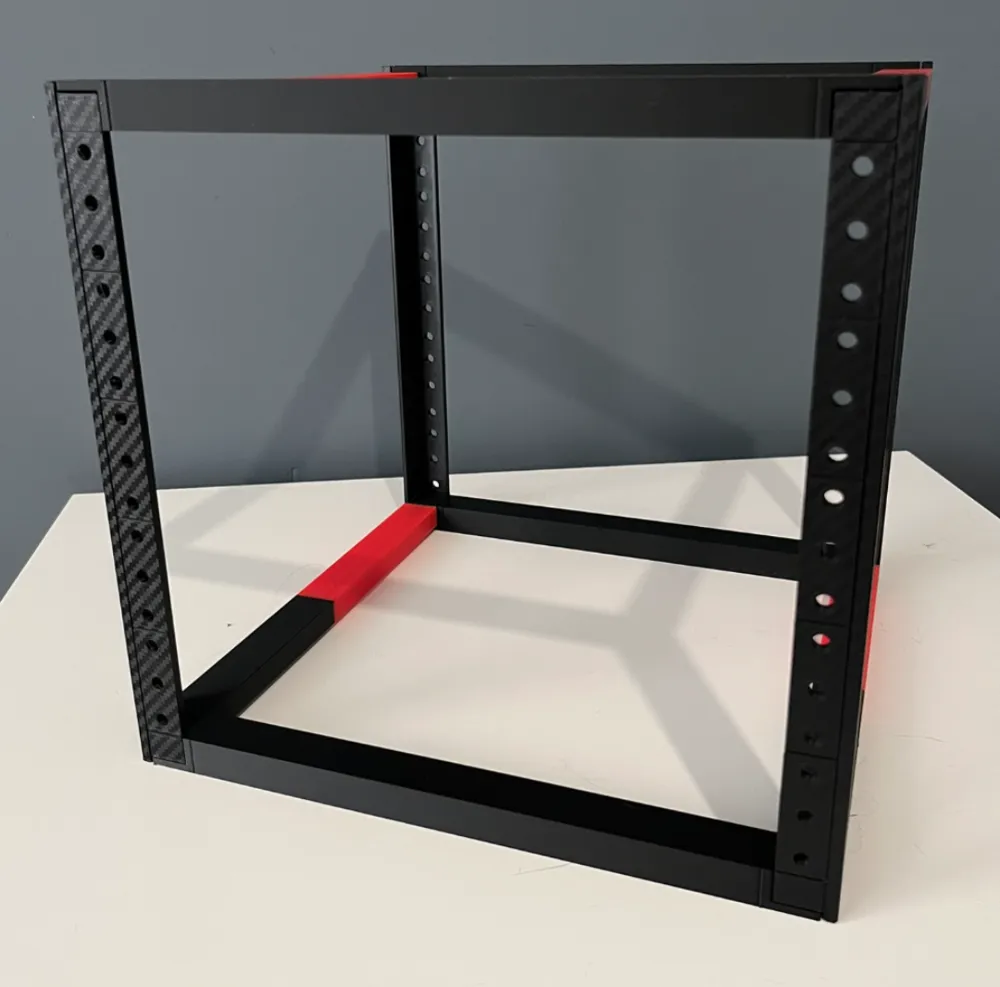 10-inch 5U Fully 3D-Printed Rack Cabinet Project - Free 3D Print Model ...