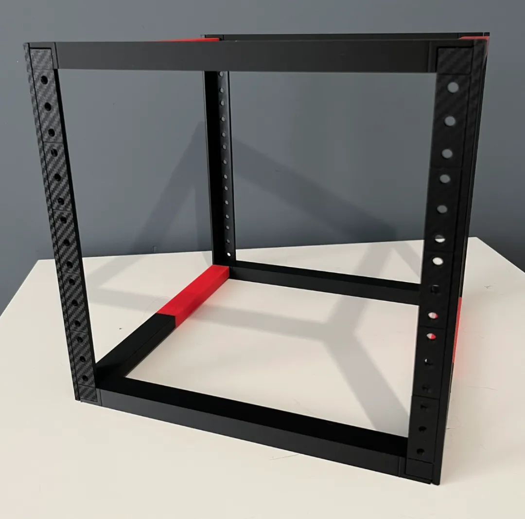 10-inch 5U Fully 3D-Printed Rack Cabinet Project - Free 3D Print Model ...