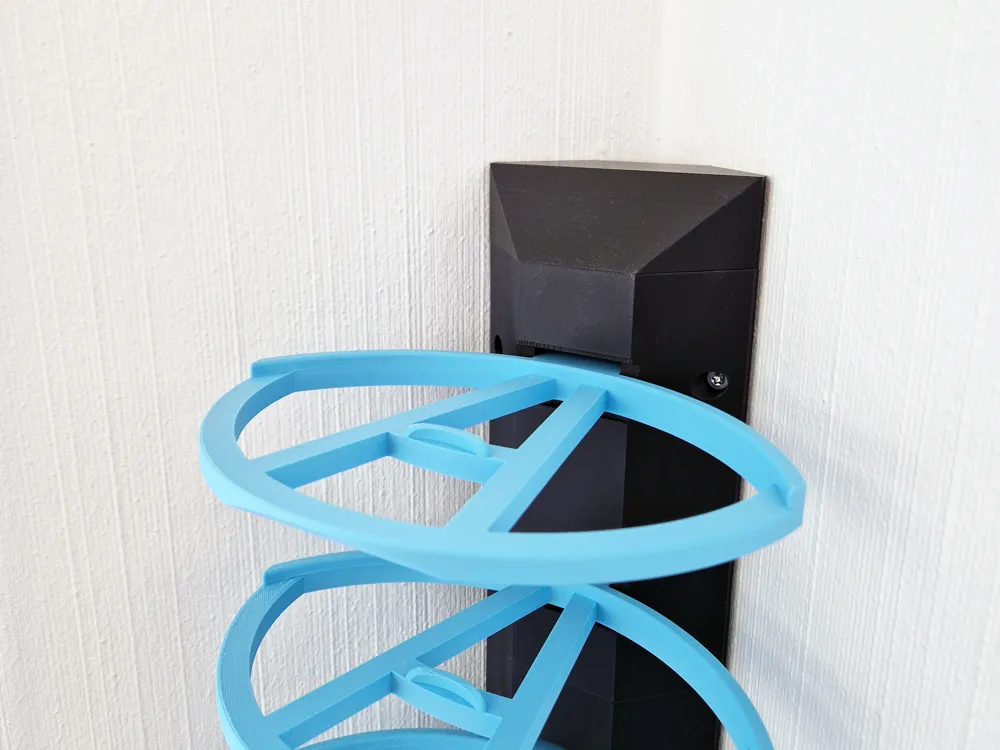 Filament Spool Corner Rack - UZ Stack - Free 3D Print Model - MakerWorld