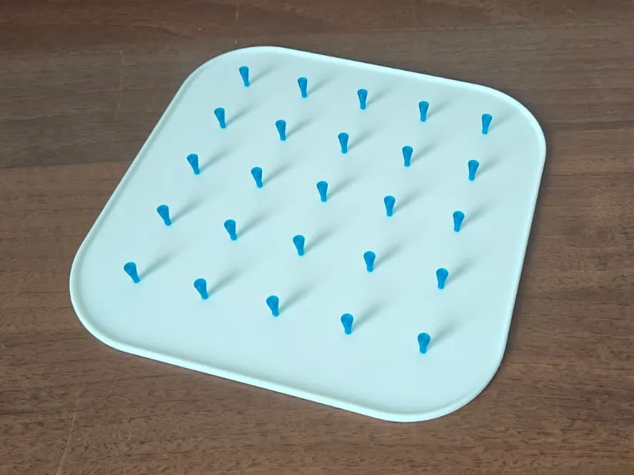 5x5 Geoboard - Free 3D Print Model - MakerWorld