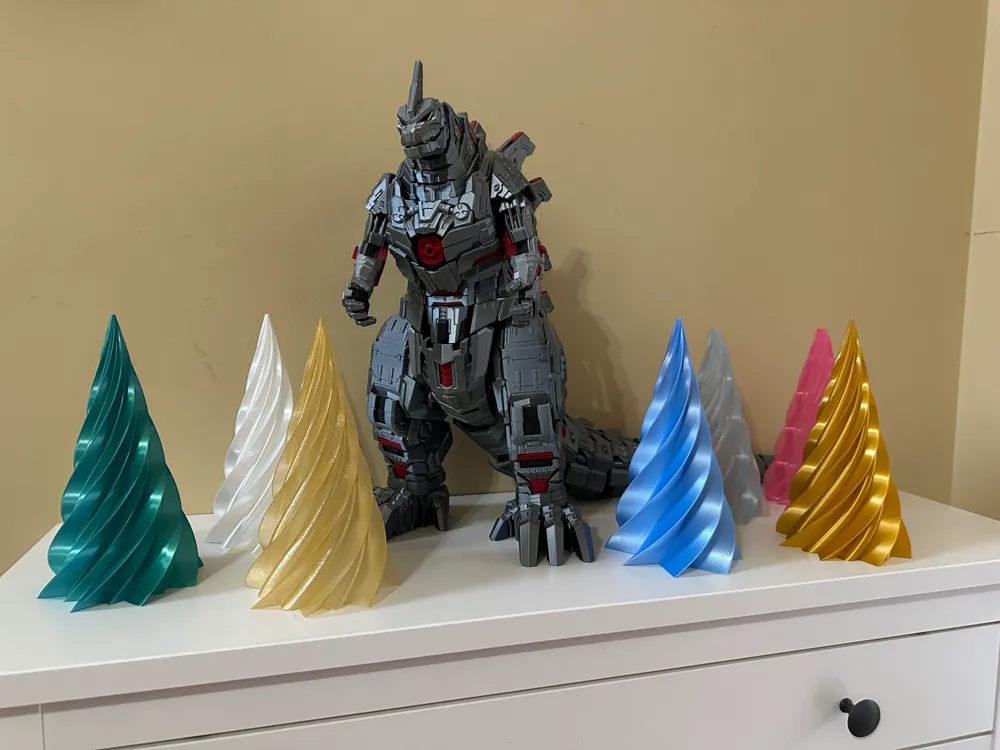 Stackable Trees for Christmas or Year Round - Free 3D Print Model ...