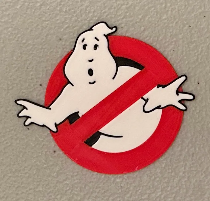 Multicolor Ghostbusters Logo Magnet By Wotfan Makerworld Download Free