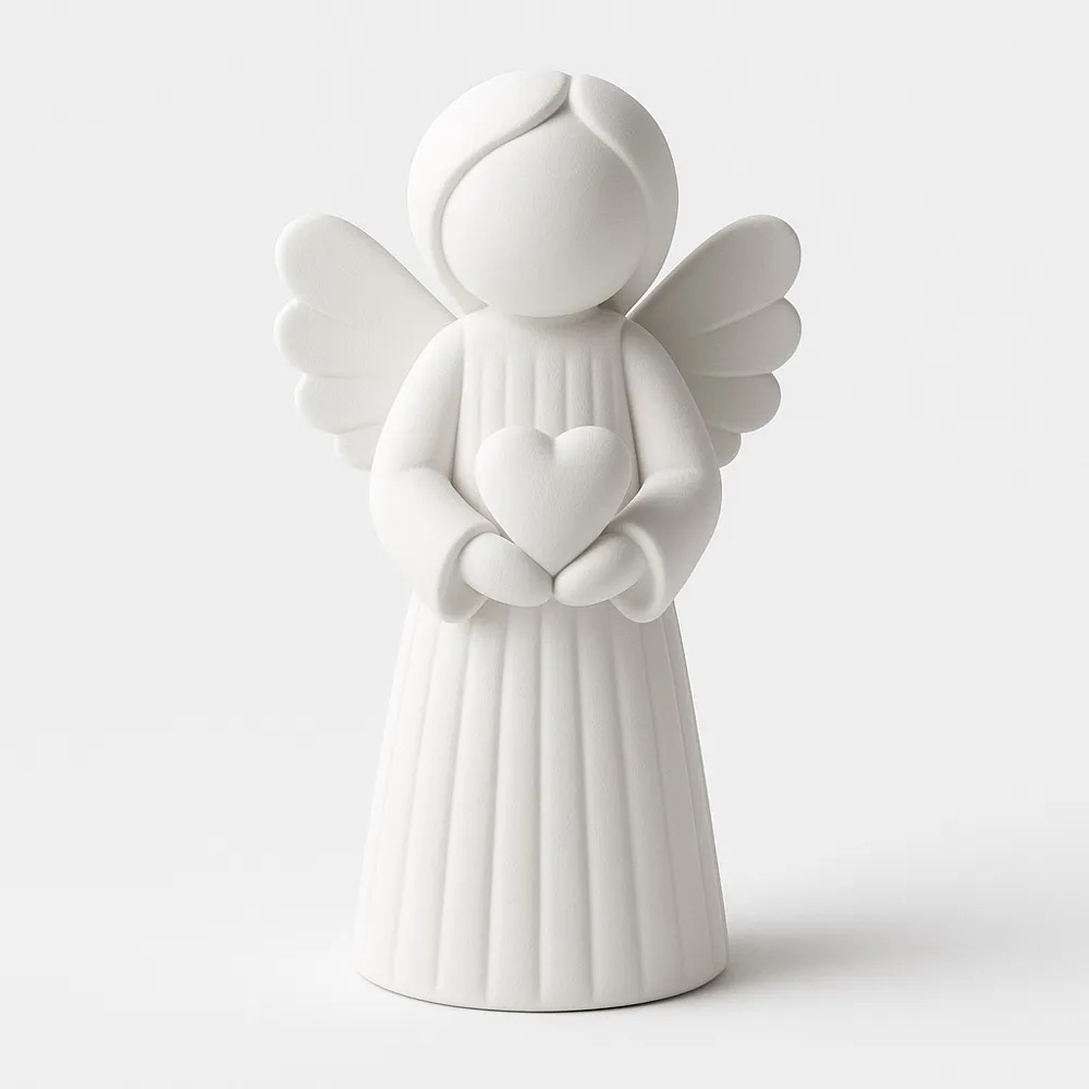 Small Angel with Heart by WorldOfLayers MakerWorld: Download Free 3D Models