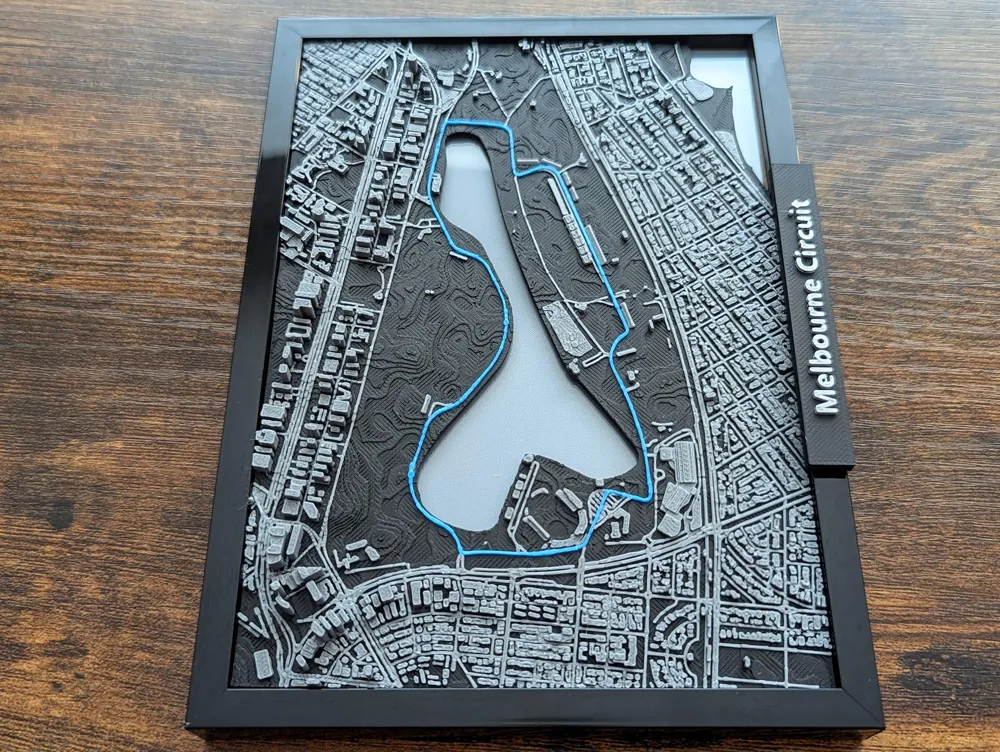 Australian Grand Prix 3D Miniature v2 by jarvizar MakerWorld: Download ...