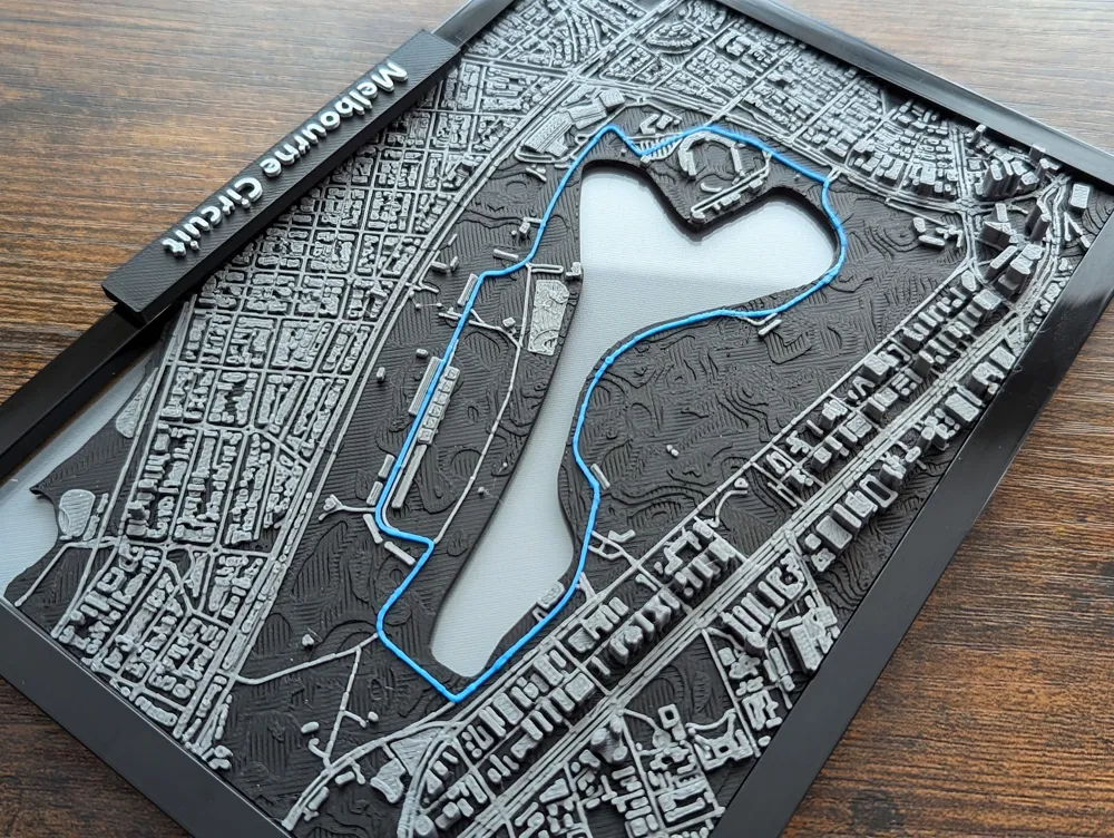 Australian Grand Prix 3D Miniature v2 by jarvizar MakerWorld: Download ...