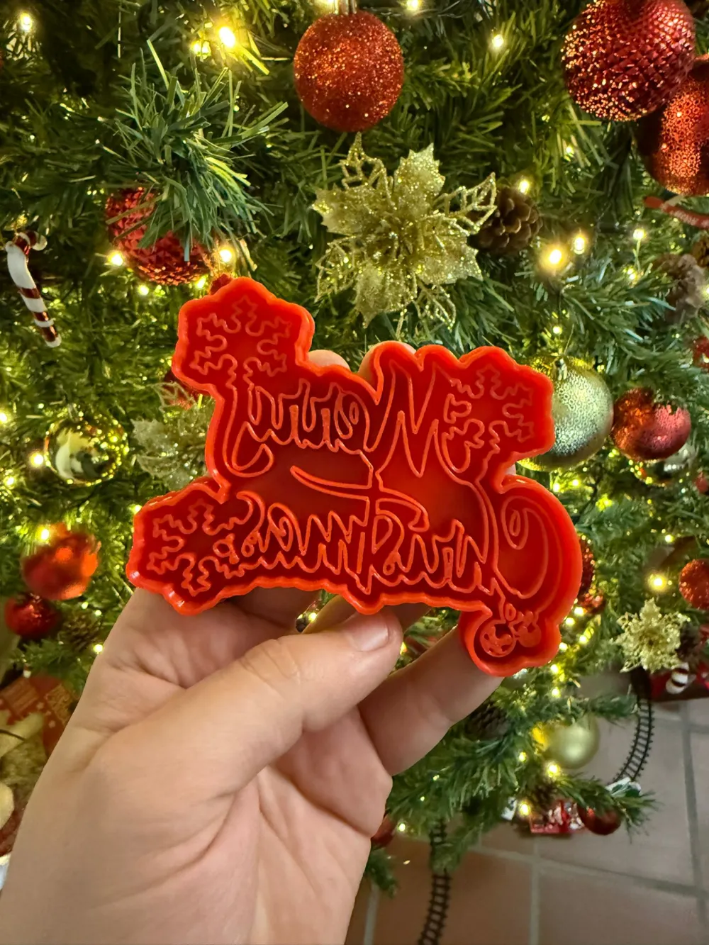 Merry Christmas Cookie Cutter by Montes - MakerWorld