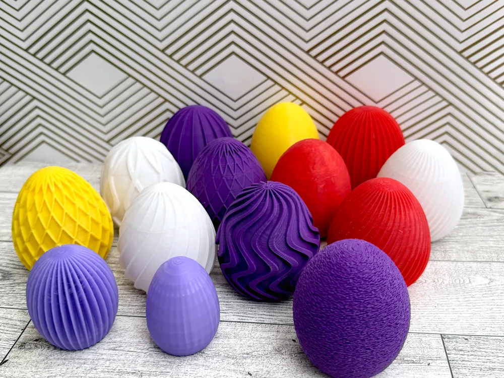 Designer Egg Maracas - 12 designs - Free 3D Print Model - MakerWorld