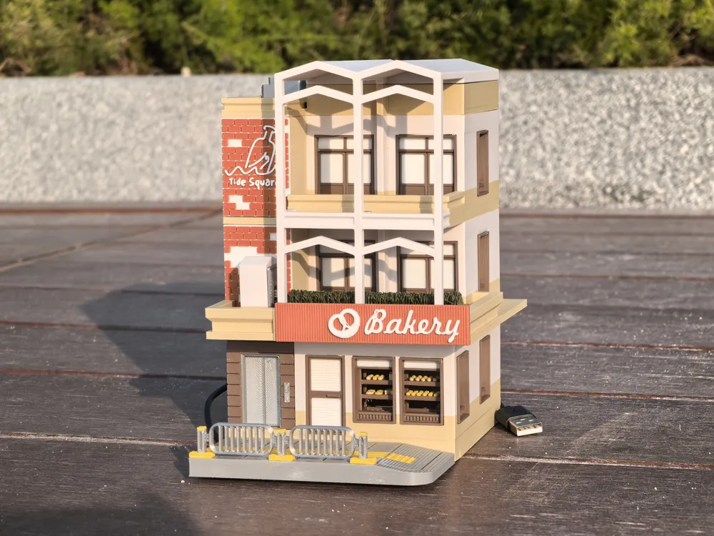 TideSquare-Bakery 1/64 Miniature Model - Free 3D Print Model - MakerWorld