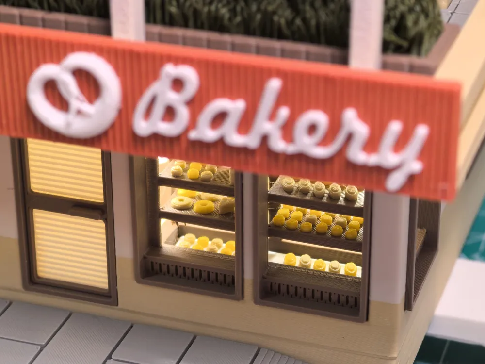 TideSquare-Bakery 1/64 Miniature Model by LimeStar MakerWorld: Download ...