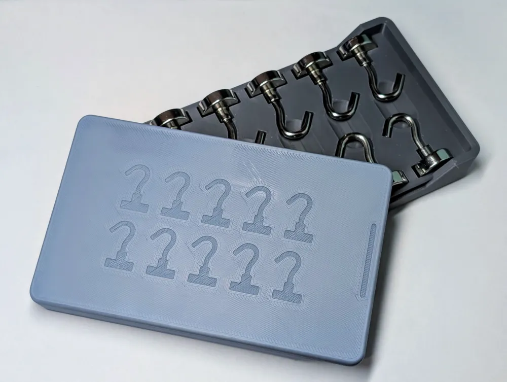Magnetic Hook Sliding Case by QuantifyDesign - MakerWorld