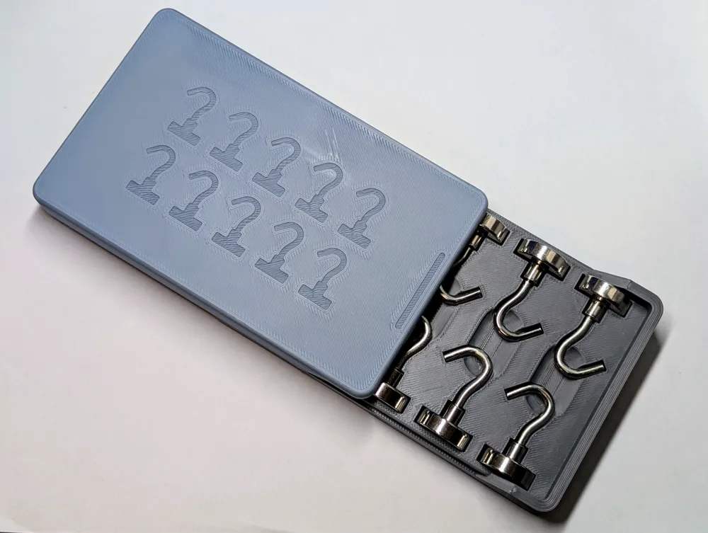 Magnetic Hook Sliding Case by QuantifyDesign - MakerWorld