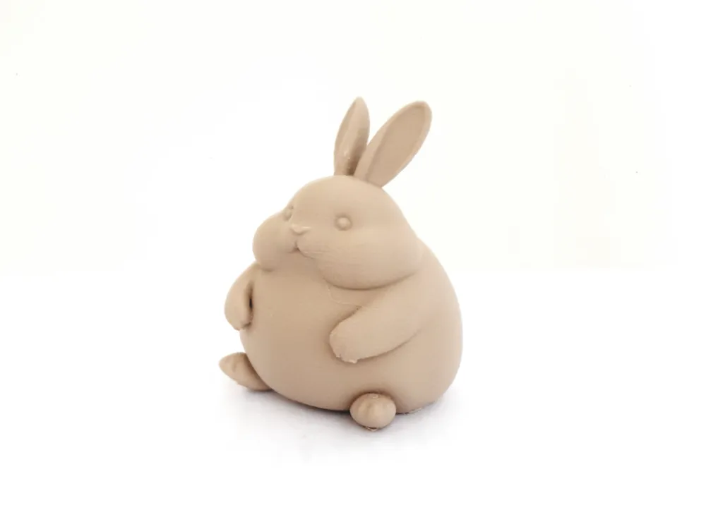 Rotund Rabbit - Free 3D Print Model - MakerWorld