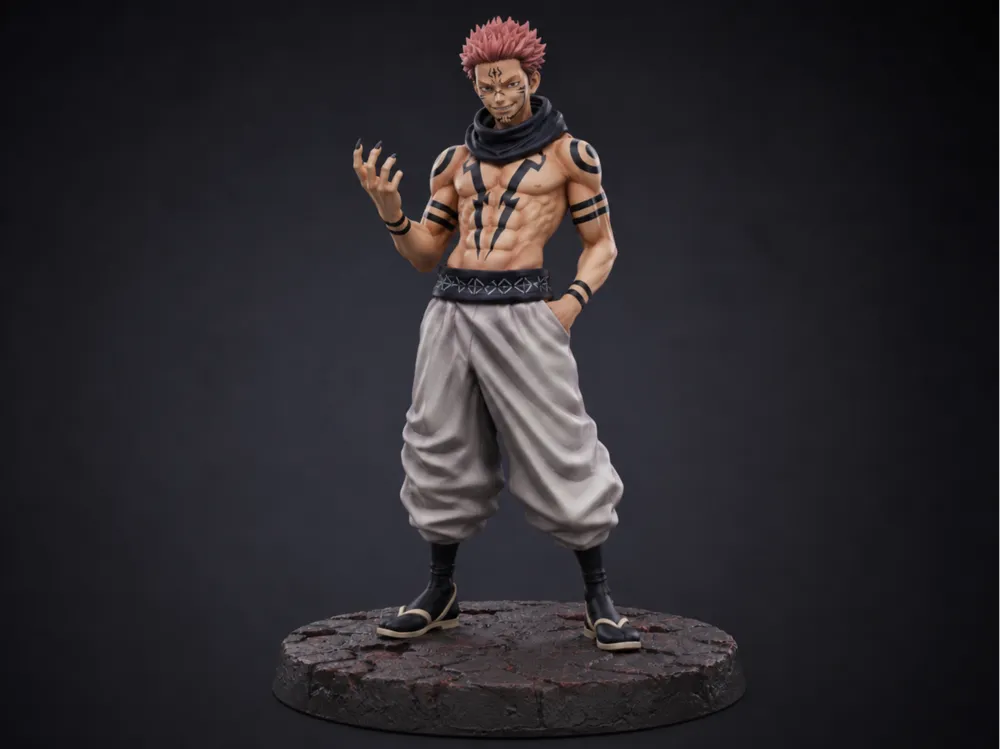 Sukuna Epic Figure Jujutsu Kaisen - Free 3D Print Model - MakerWorld