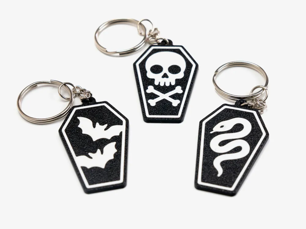 Coffin Keychains - Free 3D Print Model - MakerWorld