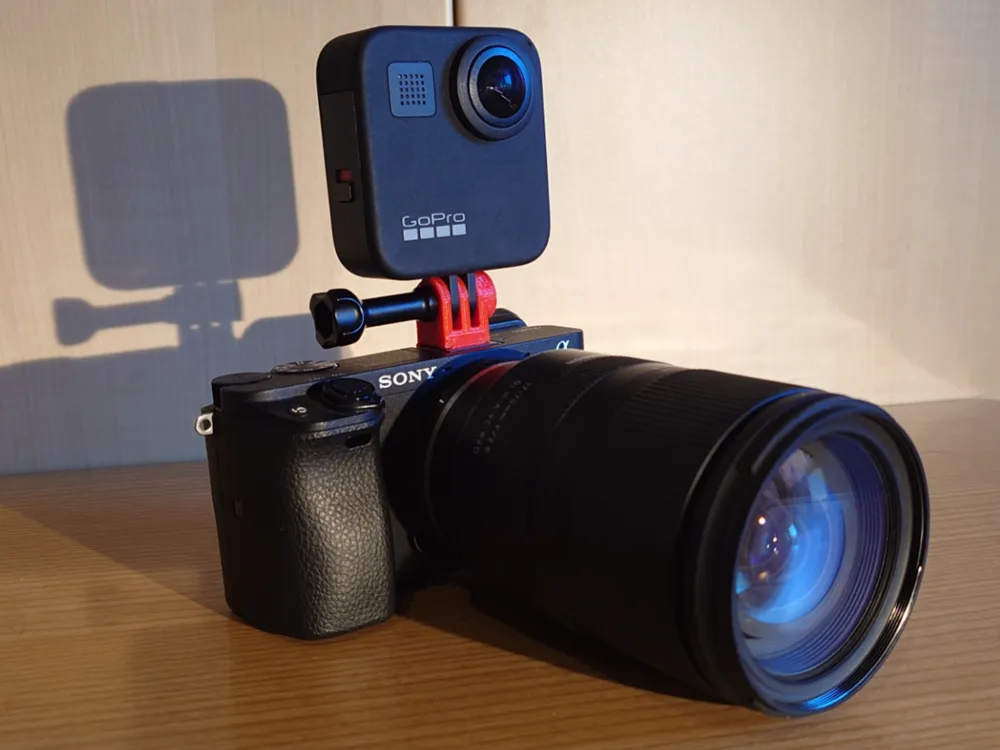 GoPro stand for Sony alpha by jury - MakerWorld