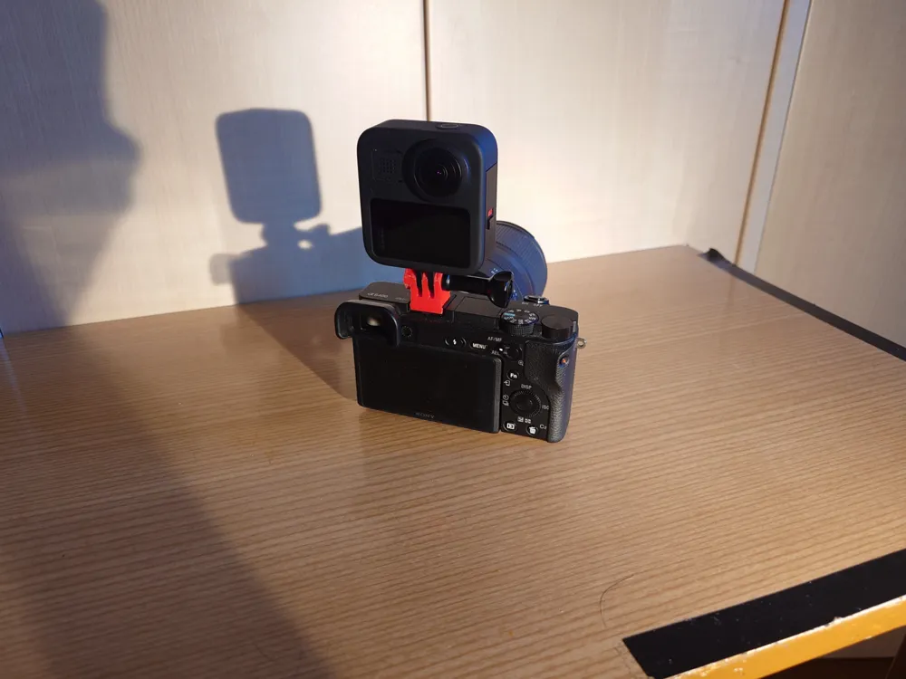 GoPro stand for Sony alpha by jury - MakerWorld