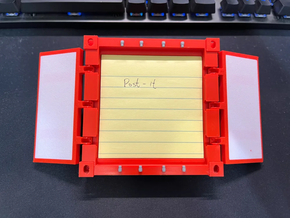 Container Magnetic Post-it Holder by jianbing8439 - MakerWorld