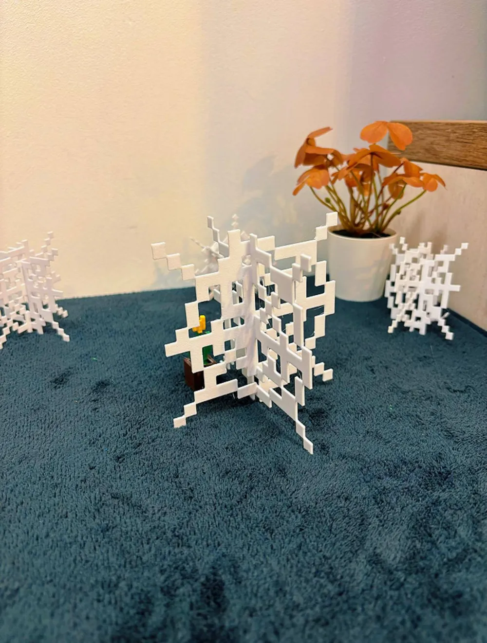 Minecraft Halloween Spider Web EASY TO PRINT - Free 3D Print Model ...