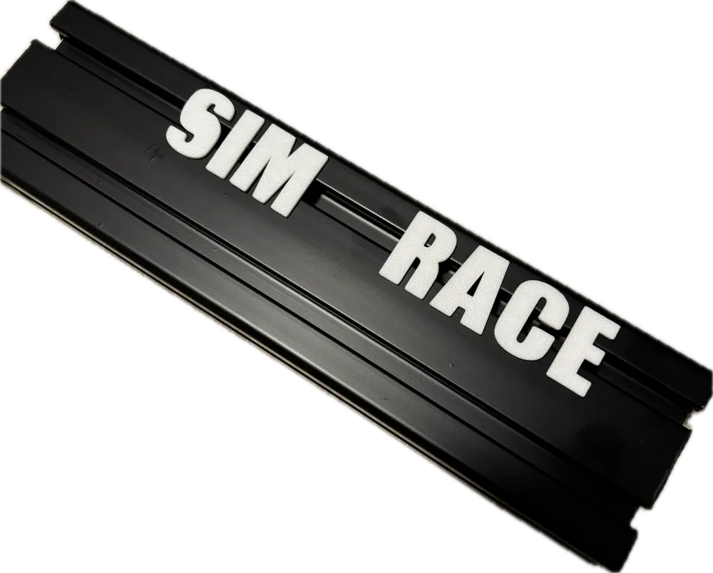 Letters Simrig Sim Rig Fonts Font Aluminum 4040 by korschi MakerWorld ...