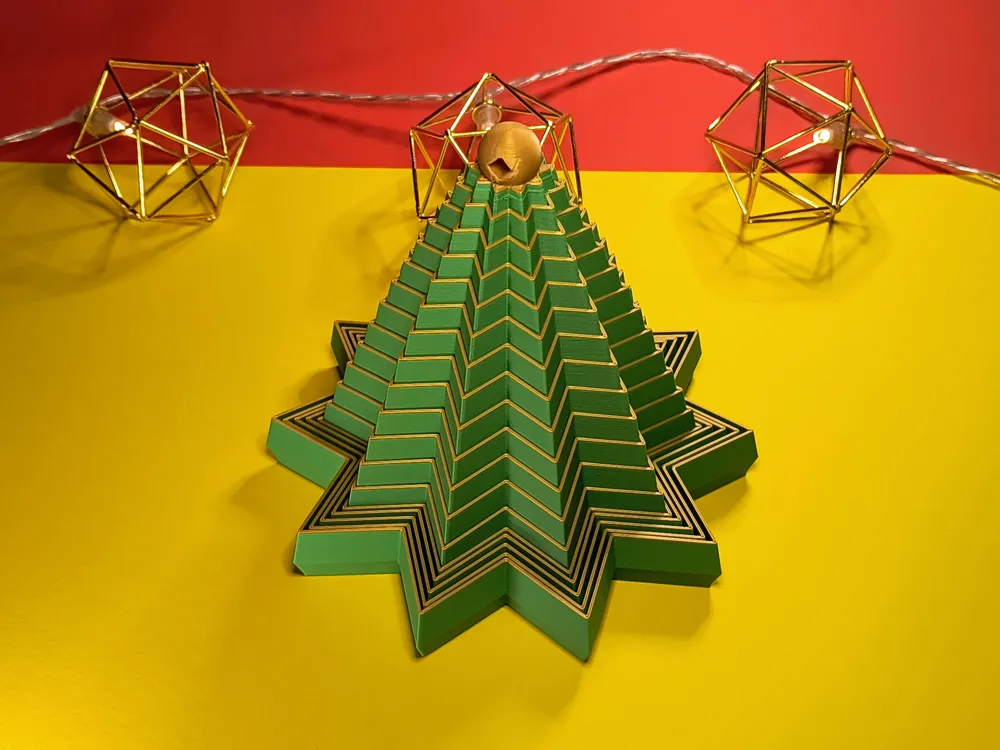 Pop Up Christmas Tree Fidget Ornament by JOLKA MakerWorld: Download ...