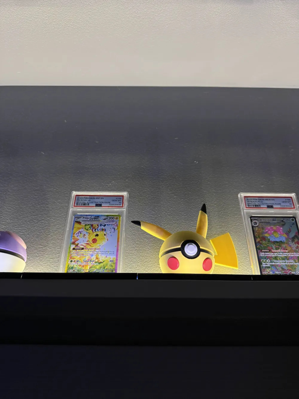 *NEW* PSA Card and Pokeball Holder LED Display V2 by Apowhihi27 ...