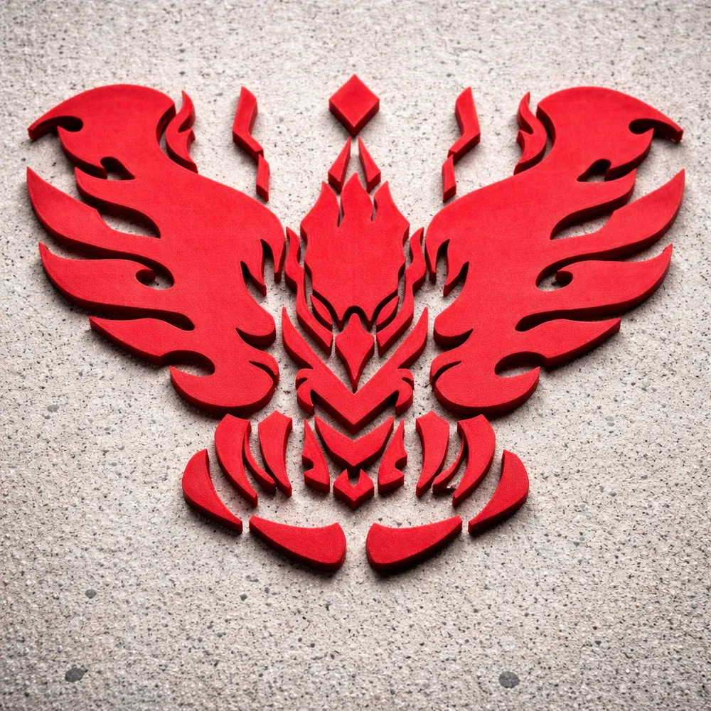 BEYBLADE X | PHOENIX WING | AVATAR - EMBLEM - Free 3D Print Model ...