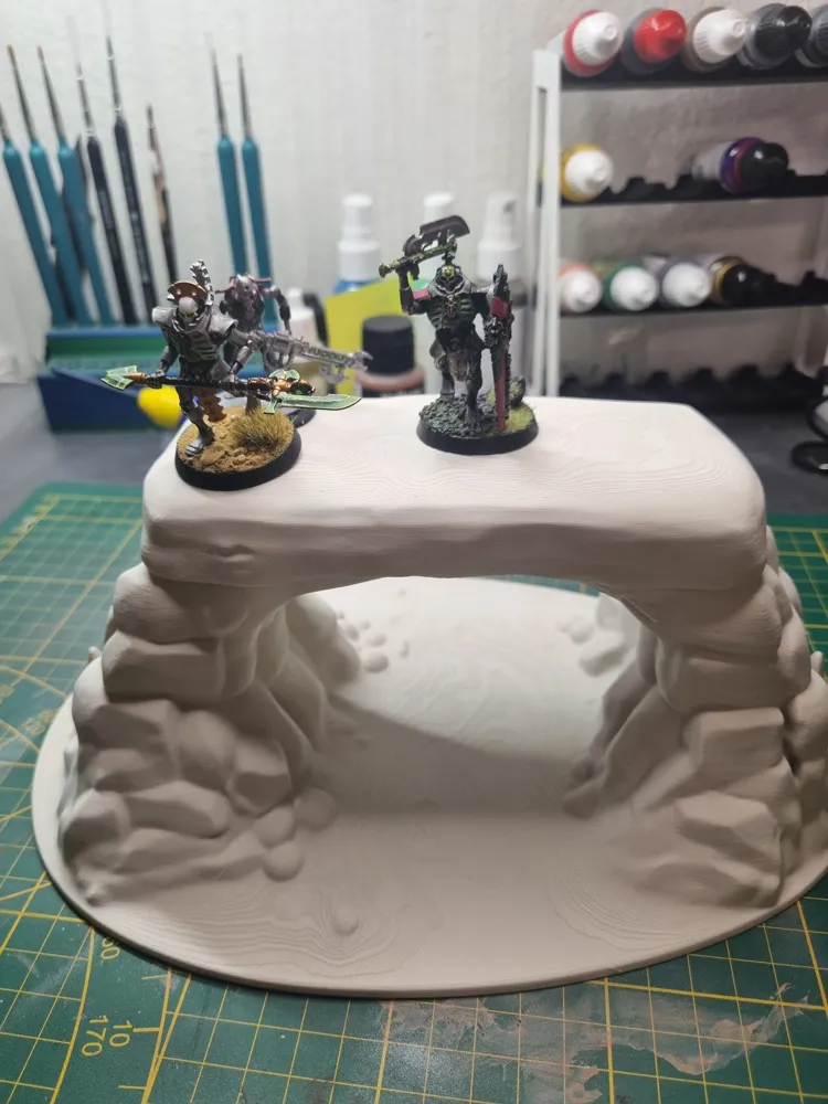 Desert Arch Rock Formation SciFi Terrain Wargames by Tresor3D MakerWorld: Download Free 3D Models
