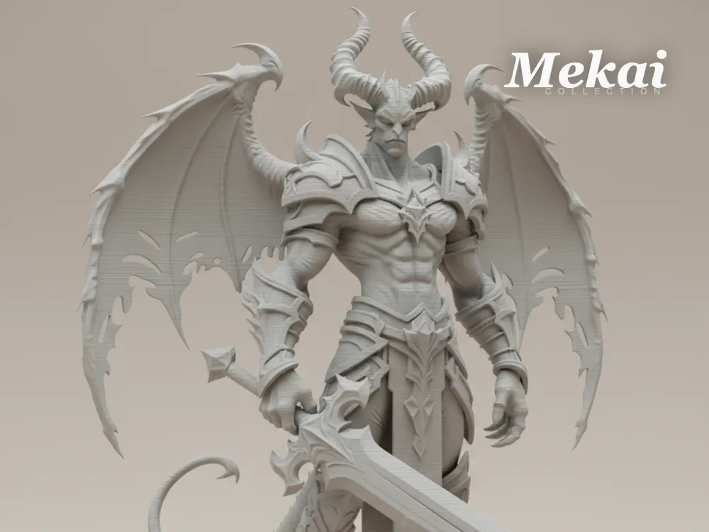 D&D Collection – Demoniac King | Fantasy Miniature - Free 3D Print ...