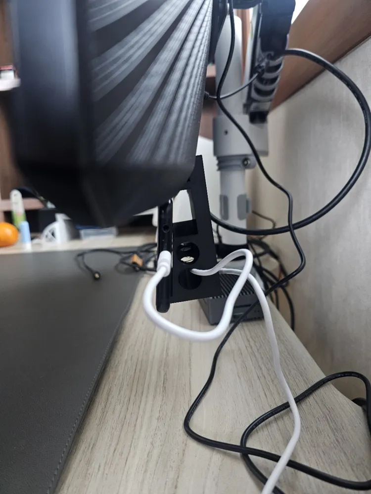 Under Monitor Dashboard Mount for Samsung Odyssey - Free 3D Print Model ...