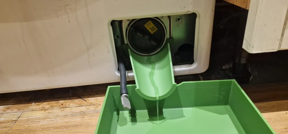 Washing Machine Drain funnel - Free 3D Print Model - MakerWorld