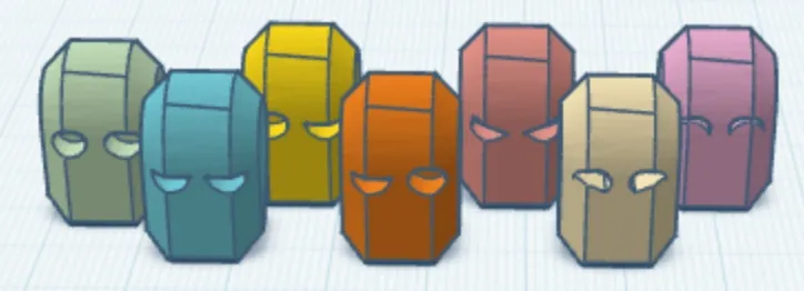 Dummy 13 Faces (V1.0) - Free 3D Print Model - MakerWorld